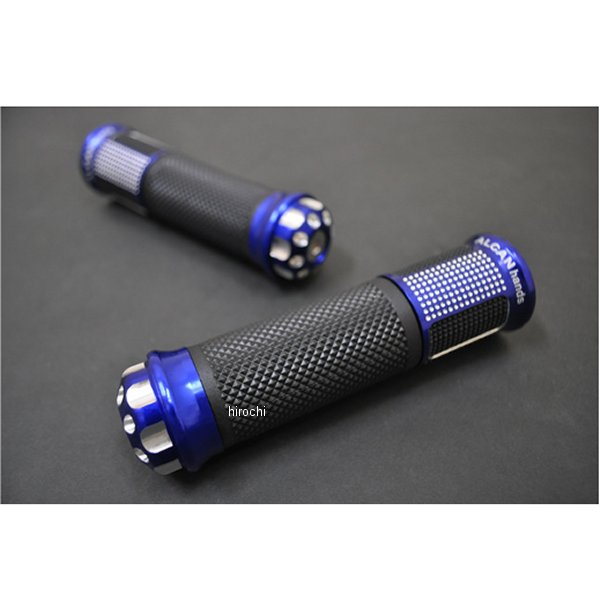 アルキャンハンズ ALCAN hands グリップ φ22.2用 アネックスカラー:ブルーグリップタイプ:非貫通右側内径:φ25mm左側内径:φ21mmグリップ全長:137mmグリップ内長:122mm【特徴】バーエンドとグリップが一体になっ...