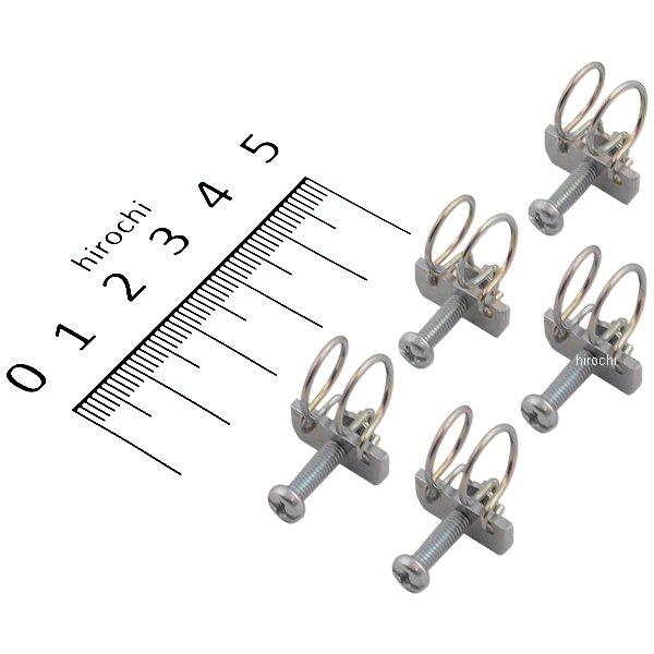 ホースバンド(スチール)9mm 5コ入104-206楽天 JP店　