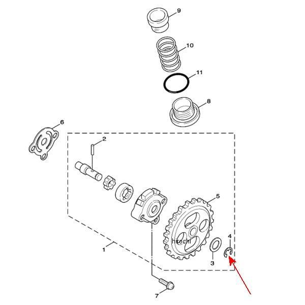 ヤマハ純正 サークリップ(22K)旧品番:99001-0560099080-05600楽天 JP店　