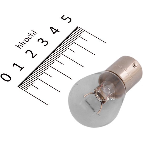 ガラス球：S25光色：クリアー口金：BA15s用途：方向指示器、テール、表示灯用サイズ：φ26.5X53mm定格：12V35W000012080407楽天 JP店　