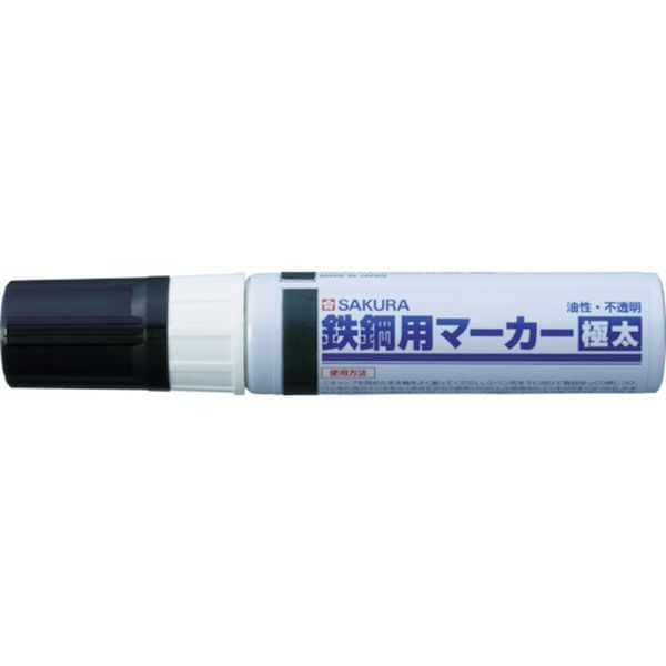 ・造船の新塗装基準(PSPC)に対応したマーカーです。・視認性が良く、文字やマークがはっきり見えます。・木材、石、ガラス、金属、フィルム、プラスチックなどの記入に。・鉄骨・鋼板のチェック用。・色：黒・適合温度範囲(℃)：5〜40・文字サイズ...