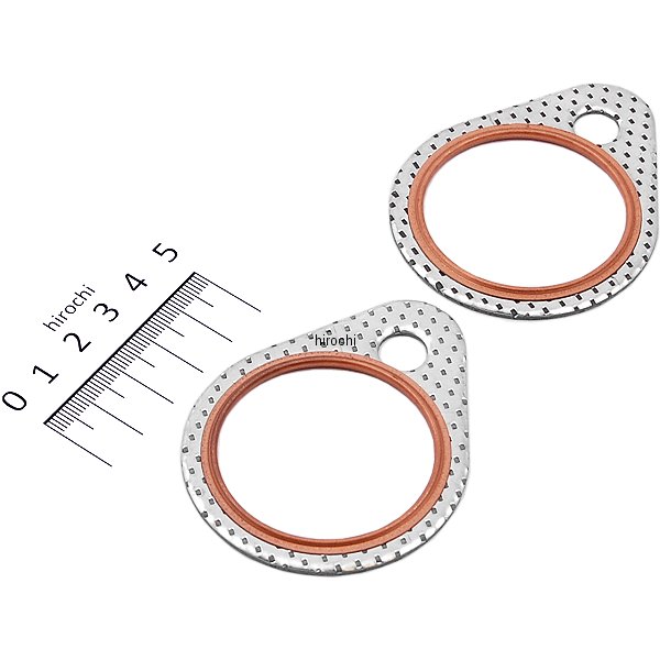 ポッシュ POSH エキゾーストガスケットスポーツスターダイナソフテイルツーリング モデルVRSC モデルストリート モデルショベルヘッド用2個OEM品番65835-86Tに相当66から84までのショベルヘッド用EXガスケットEXポートの接...