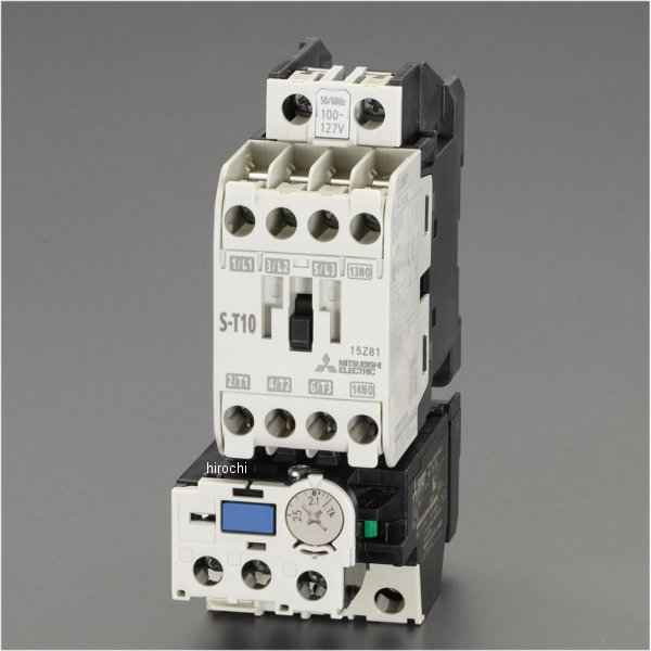 補助接点:1aサイズ:45×79×115(H)mm型式:MSO-T10モーター容量:200V 0.2kWコイル電圧:100V三菱電機交流操作型DINレール取付標準形 EA940MV-52A楽天 JP店