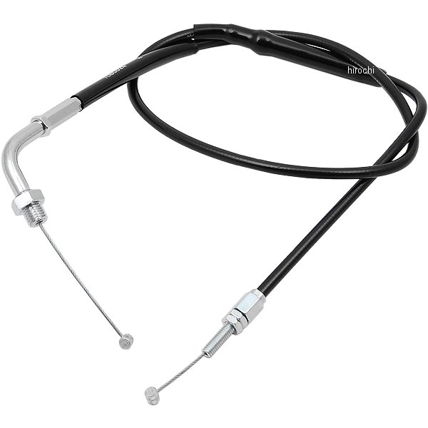 アクティブ ACTIVE アジャスタブルスロットルワイヤー TYPE-1汎用金具:メッキアウター:ブラック長さ:900mmタイプ:引き戻し共通数量:1本入りワイヤーの中間部にも40mmのアジャスター機構を追加したスロットルワイヤー。(汎用ス...