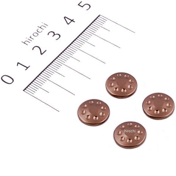 ポッシュ POSH キャップボルトカバーM8用カラー:チタン4個入り000820-11楽天 JP店　