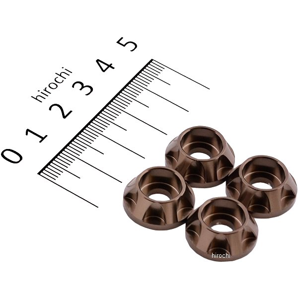 ポッシュ POSH キャップホルダー NASAタイプM6用最大径:約18mmカラー:チタン4個入り004086-11楽天 JP店　