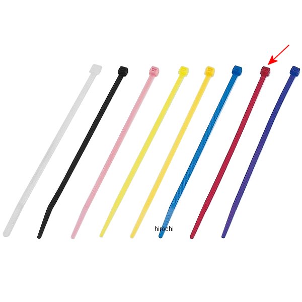 ポッシュ POSH インシュロックタイサイズ:S=100mmカラー:レッドお徳用100本入りセットレースメカニック必需品。米国軍用統一規格(M1L Spec)をクリアする品質と信頼性により世界各国で採用されています。800242楽天 JP店　