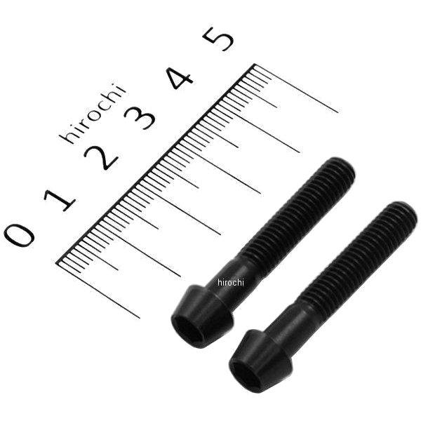 ポッシュ POSH テーパーキャップボルトセット汎用サイズ:M6x35mm P-1.0カラー:ブラック素材:ステンレス2本入最大径:約9.5mm900635-T9楽天 JP店　