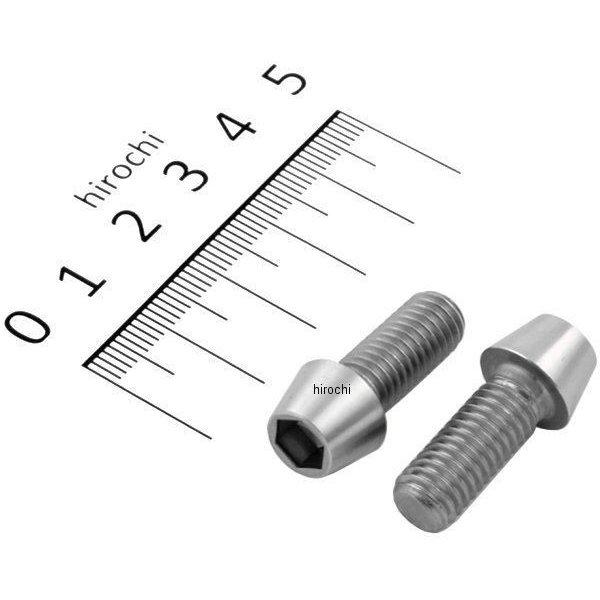 ポッシュ POSH テーパーキャップボルトセット汎用サイズ:M8x20mm素材:ステンレス2本入最大径 (ヘッド):約12.3mm900820-2T楽天 JP店　