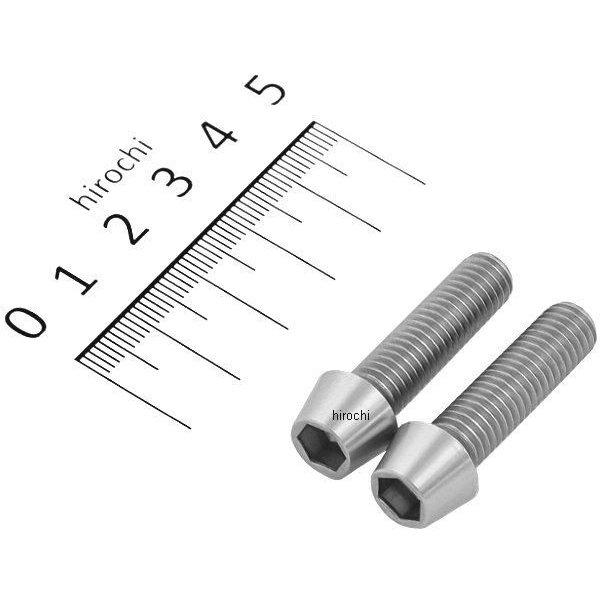 ポッシュ POSH テーパーキャップボルトセット汎用サイズ:M8x30mm素材:ステンレス2本入最大径 (ヘッド):約12.3mm900830-T2楽天 JP店　