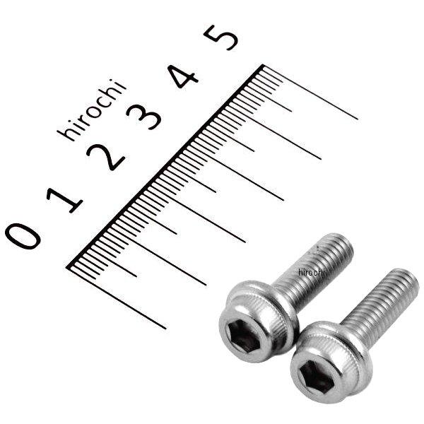 ポッシュ POSH フランジキャップボルトセット汎用サイズ:M6x20mm素材:ステンレス2本入最大径:約12mm910620-S2楽天 JP店　