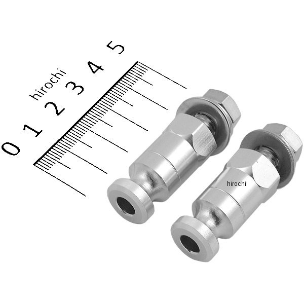 ポッシュ POSH 2本入りM8X30mmボルト付きカラー:シルバー汎用010202-03楽天 JP店　