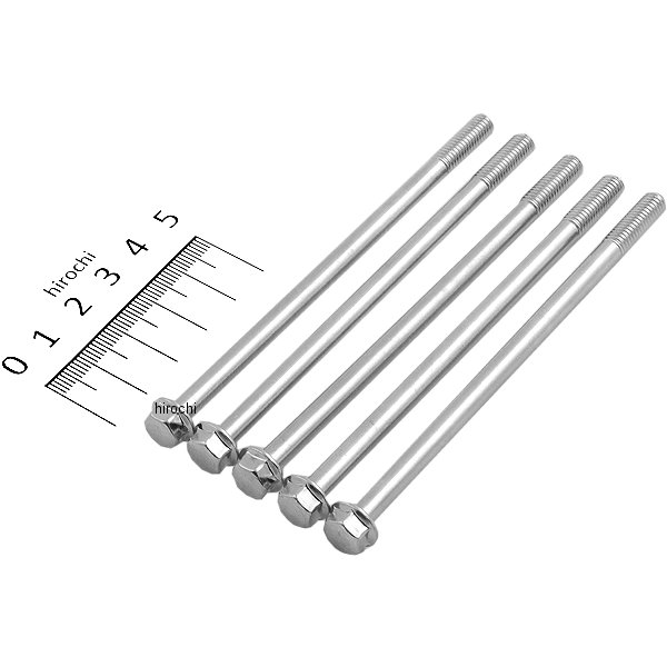ポッシュ POSH ホンダ純正タイプ フランジ六角ボルト汎用素材:ユニクロサイズ:M6x110 P1.0(対辺8mm)入数:5本入強度区分:8.8相当820855-110楽天 JP店　