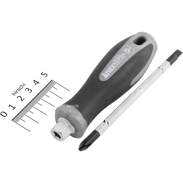 NO.1570 アネックス ANEX ボルスター付差替ドライバー +2X-6です。1570-AX楽天 JP店　