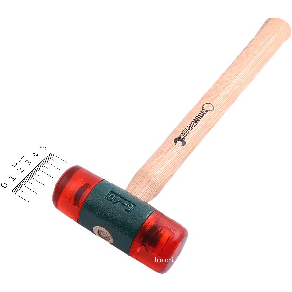 10955-40 スタビレー STAHLWILLE プラスチックハンマーです。ヘッド径：40mm/φ全長：320mmヘッド長：110mm質量：550gヘッド交換が可能なプラスチックハンマー。10955-40-SW楽天 JP店　