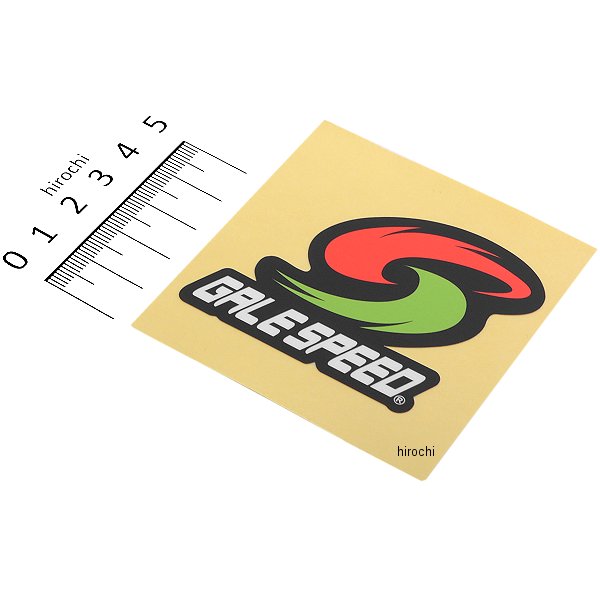 ゲイルスピード GALE SPEED NEW ロゴステッカーサイズ: 52mmx65mmタイプ:ロゴステッカー28200140楽天 JP店　