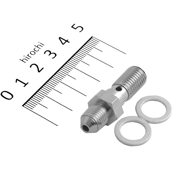 アクティブ ACTIVE Sタイプ取り廻しアダプターボルトピッチ:P1.25カラー:ステンレス材質:ステンレス付属:クラッシュワッシャー 2枚入りバンジョーをブレーキアダプターで固定し、ストレートフィッティングをセットできるフィッティングパ...