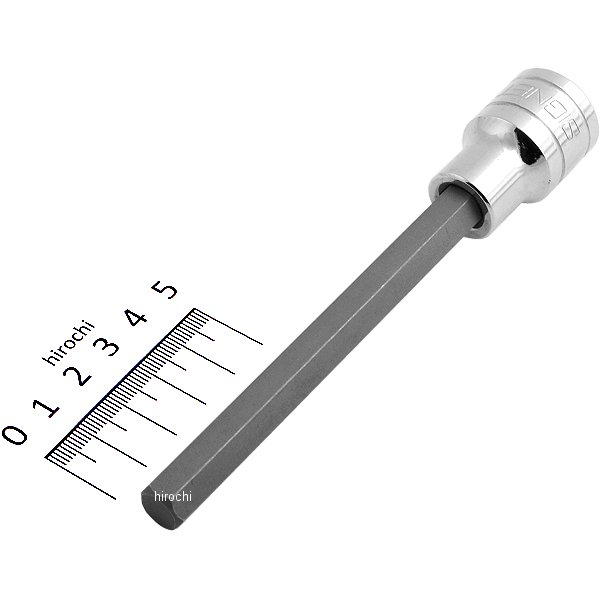 シグネット 1/2DR 10mm ロングヘックスビットソケット・サイズ(mm)：10・全長(mm)：140・軸長(mm)：102・ソケット外径(b差込部；mm)：24六角キャップスクリュー用のビットソケットロングタイプ23948-SG楽天 ...