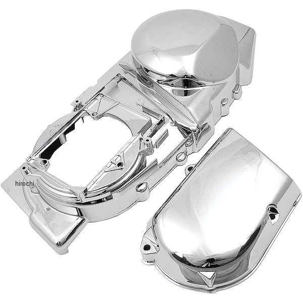 NBS バイクパーツセンター クランクケースカバーマジェスティ2、C (SG03J)取り付けネジは付属しません。カラー:メッキ今までありそうで無かったメッキクランクケース。純正のエアクリを社外のパワーフィルターに交換していたりRサスをカスタ...