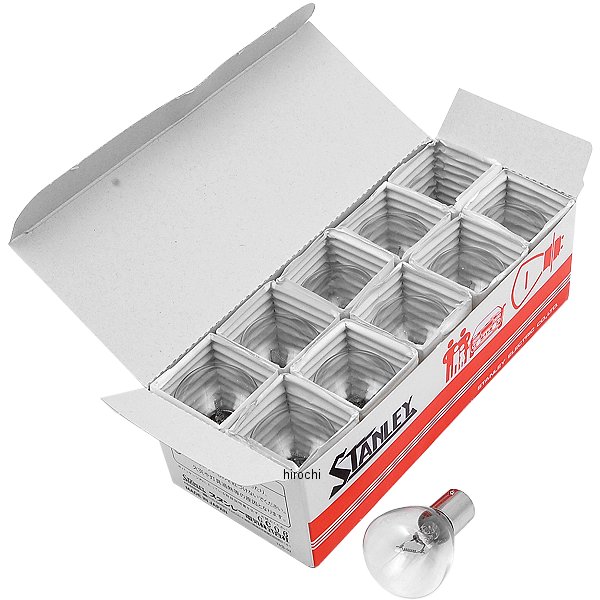 スタンレー STANLEY バルブ色:クリア定格電圧:24V40W形状:RP35口金:BA15sタイプ:シングル球数量:10個入りA5086M楽天 JP店