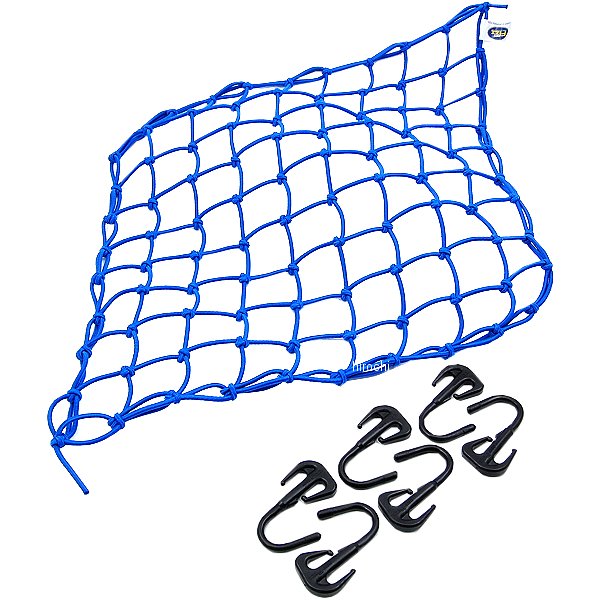 ツーリングネットサイズ：40×40cm（9マス×9マス）、約30Lツーリングネットカラー：ブラック、レッド、ブルー、グレー・主な機能、特徴○マス目が細かく伸縮率が抜群ゴムの伸び率約200％○安定した荷物の積載が可能○スチールフレーム＋樹脂ボ...