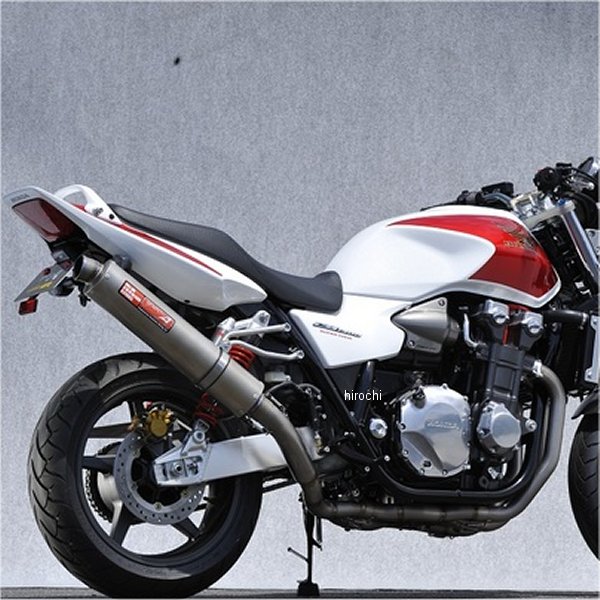 ヤマモトレーシング フルエキゾーストマフラー08年-09年 ホンダ CB1300スーパーフォアエキパイ:チタンサイレンサー:チタン(108mm×500mm)音量:100dbタンデム:×ドレインボルト:-オイルエレメント:-JMCAプレートな...