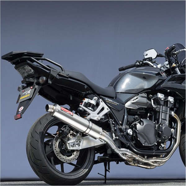ヤマモトレーシング フルエキゾーストマフラー14年-17年 ホンダ CB1300スーパーボルドール ABSエキパイ:チタンサイレンサー:チタン(108mm×450mm)音量:90dbタンデム:○ドレインボルト:○オイルエレメント:○センター...