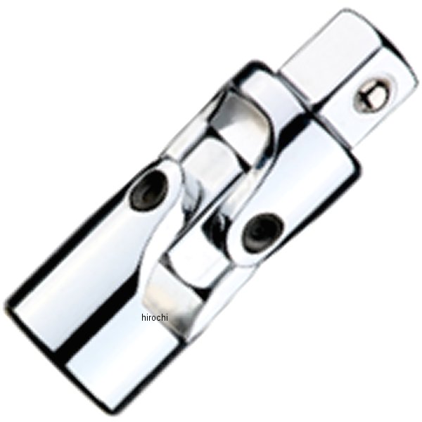 ジェイテック JETECH 3/8インチ(9.5mm)ユニバーサルジョイント寸法A:46.5mm、B:19mm、C:9.7mm、L:58mm【特長】ユニバーサル(自在継手)の名の通り、ソケットを自在に動かすことができる非常に便利なアダプター...