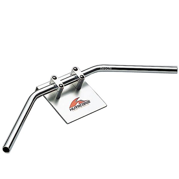 ハリケーン フラット3型 ハンドルセット90年-94年 ホンダ GB250クラブマン(MC10-1300001-1499999)カラー:クロームメッキ付属品:スロットルケーブル、クラッチケーブル、チョークケーブル別途、ハーネスの延長、サイド...