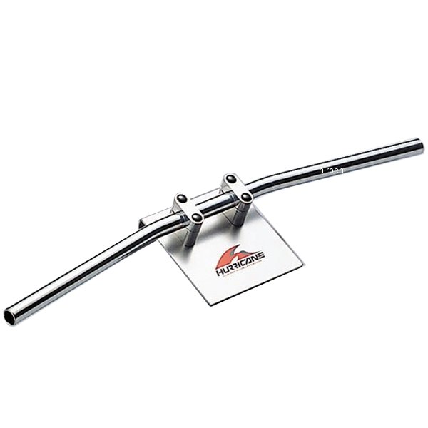 ハリケーン フラット0型 ハンドルセット90年-94年 ホンダ GB250クラブマン(MC10-1300001-1499999)カラー:クロームメッキ付属品:スロットルケーブル別途、サイドキャップ(内径φ18mm)、ハンドルの穴開け加工が必...