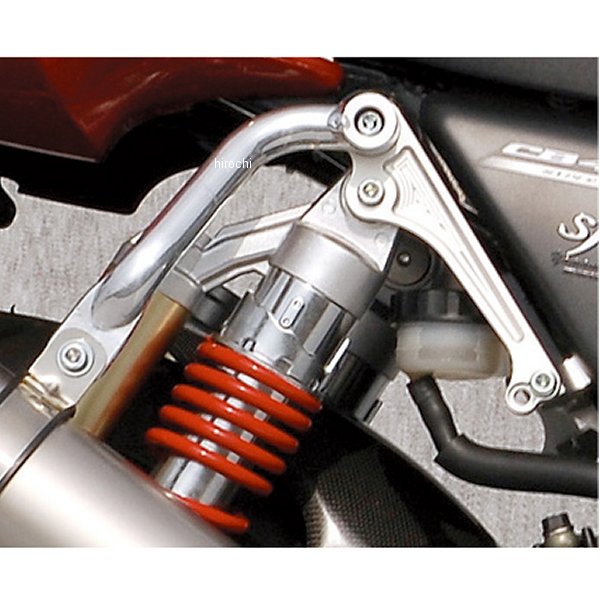 ヤマモトレーシング サイレンサーステーCB400SF VTEC07年以前または、08年以降※ご注文時は年式を指定してください。ステップ装着時に必要なパーツです。ハイトアジャストキットは付属していません。00014-03