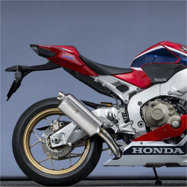 ヤマモトレーシング スリップオンマフラー17年-19年 ホンダ CBR1000RR SP17年-19年 ホンダ CBR1000RRファイアーブレードサイレンサー:チタン(三角形×300mm TYPE-S)音量:105db/5500rpmタン...