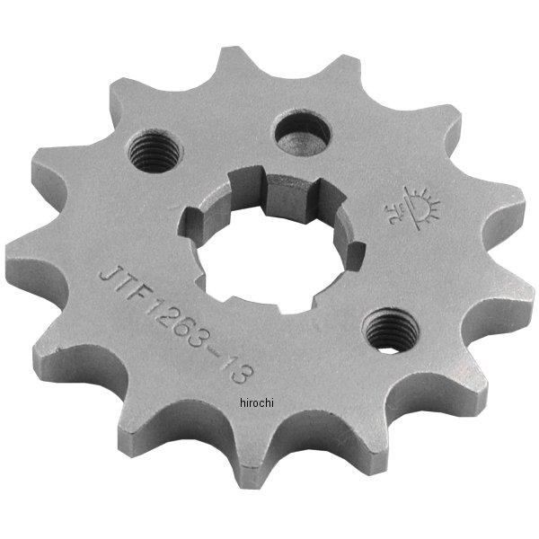 JT Sprockets フロント スプロケット丁数:13T82年-85年 スズキ RM80 81年-82年 ヤマハ YZ80 76年-77年 スズキ TS100 メーカー仕様変更により、写真と違う形状・カラーとなる可能性がございます。あら...