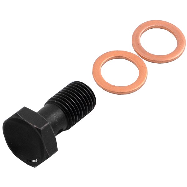 ・3/8インチ(9.5mm)-24 シングル バンジョーボルトP775-03BK楽天 JP店　