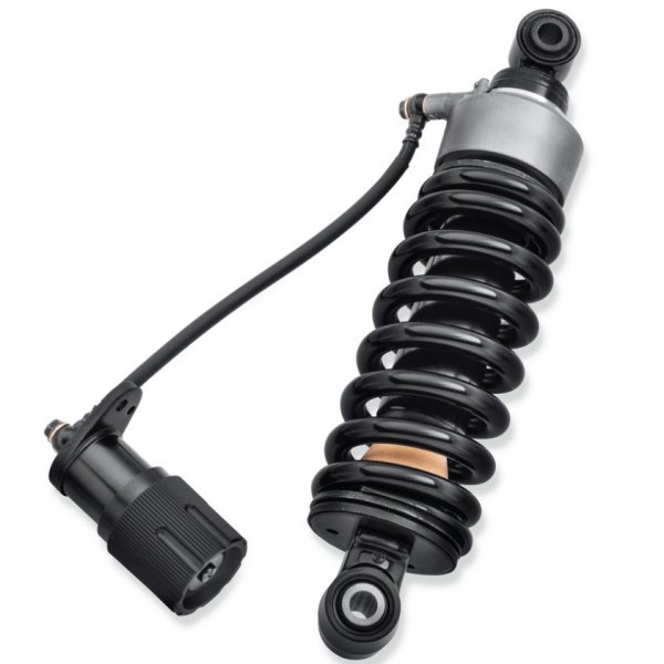 プロファイルロー・リアサスペンション18年以降 FXFBおよびFXFBSモデルに適合。ジフィースタンド50000127(別売)が必要です。快適な乗り心地を維持したままでシート高を約19mm下げることができるサスペンション。スプリングやダンピ...