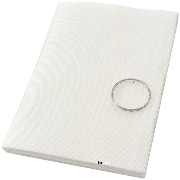 デイトナ 消音グラスウールサイズ:M(250mm×700mm)耐熱温度:700度付属:固定用軟質ステンレスワイヤーマフラーの音が大きくなった、と感じたらグラスウールをまずチェック。グラスウールは消耗品で、いずれ飛散してしまいます。本来の消音...