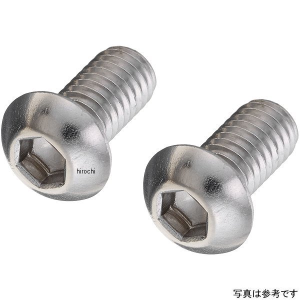 キタコ ボタンキャップボルト 6X10汎用M6×P1.0数量:2材質:ステンレス0900-060-20001楽天 JP店　
