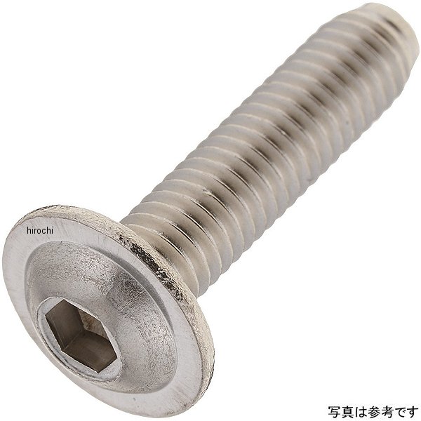 キタコ Fボタンキャップボルト 6X20汎用P1.0サイズ(A)6数量:1個入り材質:ステンレス0900-062-10003楽天 JP店　
