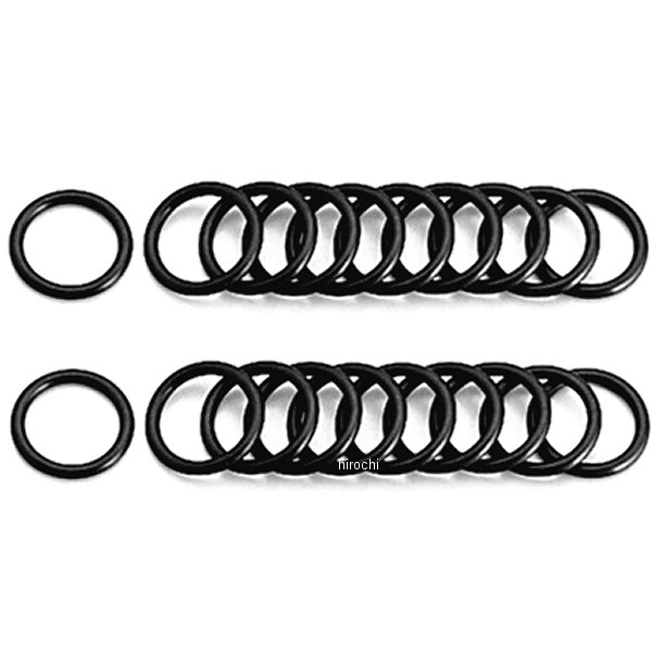 ハリケーン Oリングリヤフットペグ補修用EPT対候性ゴム補修用 20本入り内径φ22.4mm 太さφ3.5mmフットペグ HF5152/5154用HF5182楽天 JP店