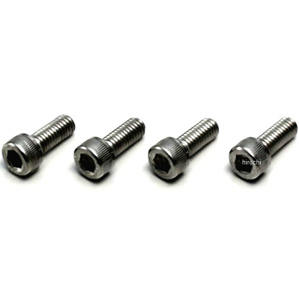 ハリケーン M6 ステンレス ソケットボルト4PS汎用ボルトサイズ:M6×L15×P1.0数量:4本入り標準締め付けトルク 10N、M（1.0kgf、M）HN2615S楽天 JP店　
