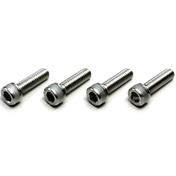 ハリケーン M6 ステンレス ソケットボルト4PS汎用ボルトサイズ:M6×L20×P1.0数量:4本入り標準締め付けトルク 10N、M（1.0kgf、M）HN2620S楽天 JP店　