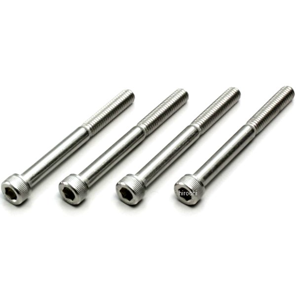 ハリケーン M6 ステンレス ソケットボルト4PS汎用ボルトサイズ:M6×L60×P1.0数量:4本入り標準締め付けトルク 10N、M（1.0kgf、M）HN2660S楽天 JP店