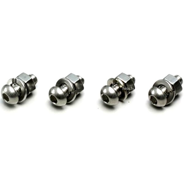 ハリケーン M6 ステンレス ボタンボルトサイズ:M6×L15×P1.0数量:4本入り付属:ナット/スプリングワッシャ材質:ステンレス標準締め付けトルク:10N、m（1.0kgf、m）HN3615S楽天 JP店