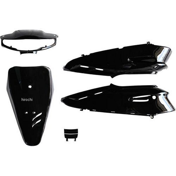 エナジープライス 外装5点セットホンダ スーパーディオ(AF27)カラー:ブラック材質:ABS樹脂(耐久性が良い)セット内容:ハンドルカバーフロントカバーサイドカバー左サイドカバー右リッドサイドカバー【特徴】純正品で揃えると高価な外装セット...