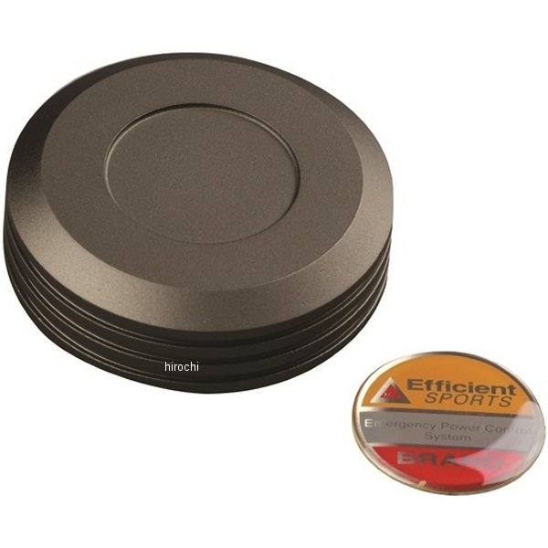 ポッシュ POSH マスターシリンダーキャップ汎用カラー:マットチタン【サイズ】・内径:φ52mm・ネジピッチ:4mm仕様:ネジ込み式500051-21楽天 JP店　