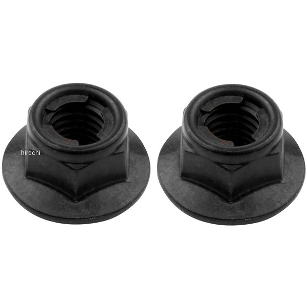 ポッシュ POSH フランジロックナットサイズ:M5カラー:黒2個入り900355-K2楽天 JP店　
