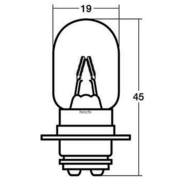 エナジープライス Energy Price バルブ定格:12V25/25W適用:ヘッド球ガラス球:T19口金:P15D251数量:1個入りNBV002楽天 JP店