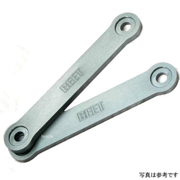 ビート BEET ローダウンリンクロッドキット13年-16年 カワサキ Z80013年-16年 カワサキ Z800 ABS素材:ジュラルミン製NCマシニング総削り出し、ダークグレーアルマイト処理済みシート高15-20mmダウンノーマルのリン...