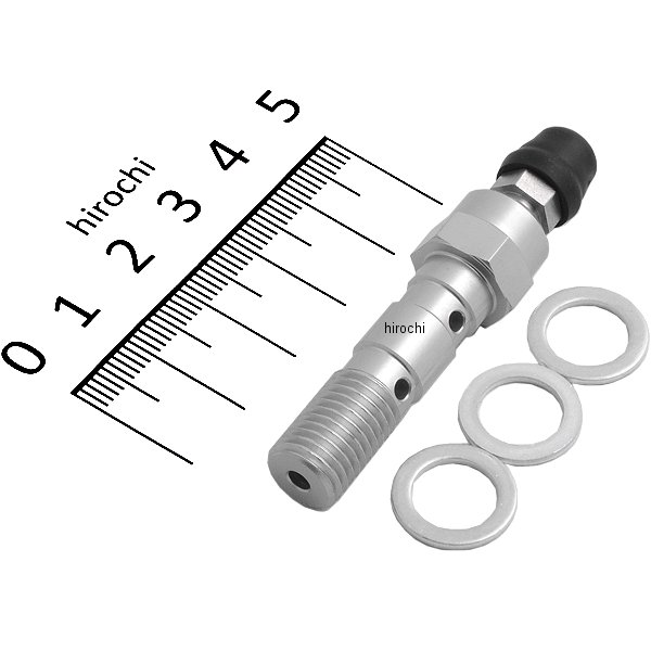 アクティブ ACTIVE エアフリーバンジョーボルトボルトピッチ:P1.25Wダブルカラー:シルバー付属:クラッシュワッシャー 3枚入りバンジョーボルトブリード部からフルードが抜き取れ、エア抜き作業が素早く行えます。ボルトピッチをご確認の上...