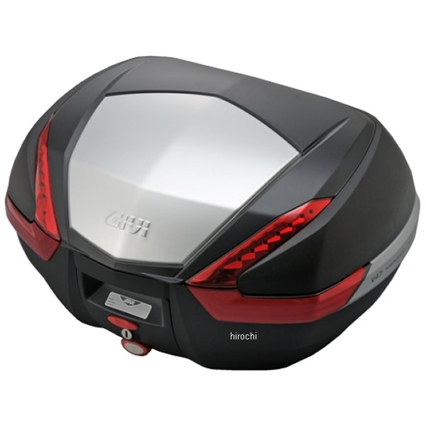 GIVI V47N モノキーケースです。汎用カラー:未塗装ブラック奥行×幅×高さ…450×590×320本体重量…約4.4kg最大積載重量10kg素材:PP製(本体)/アルミ(上蓋表面)ベース付属無し。専用フィッティングが必要です。弊社では...